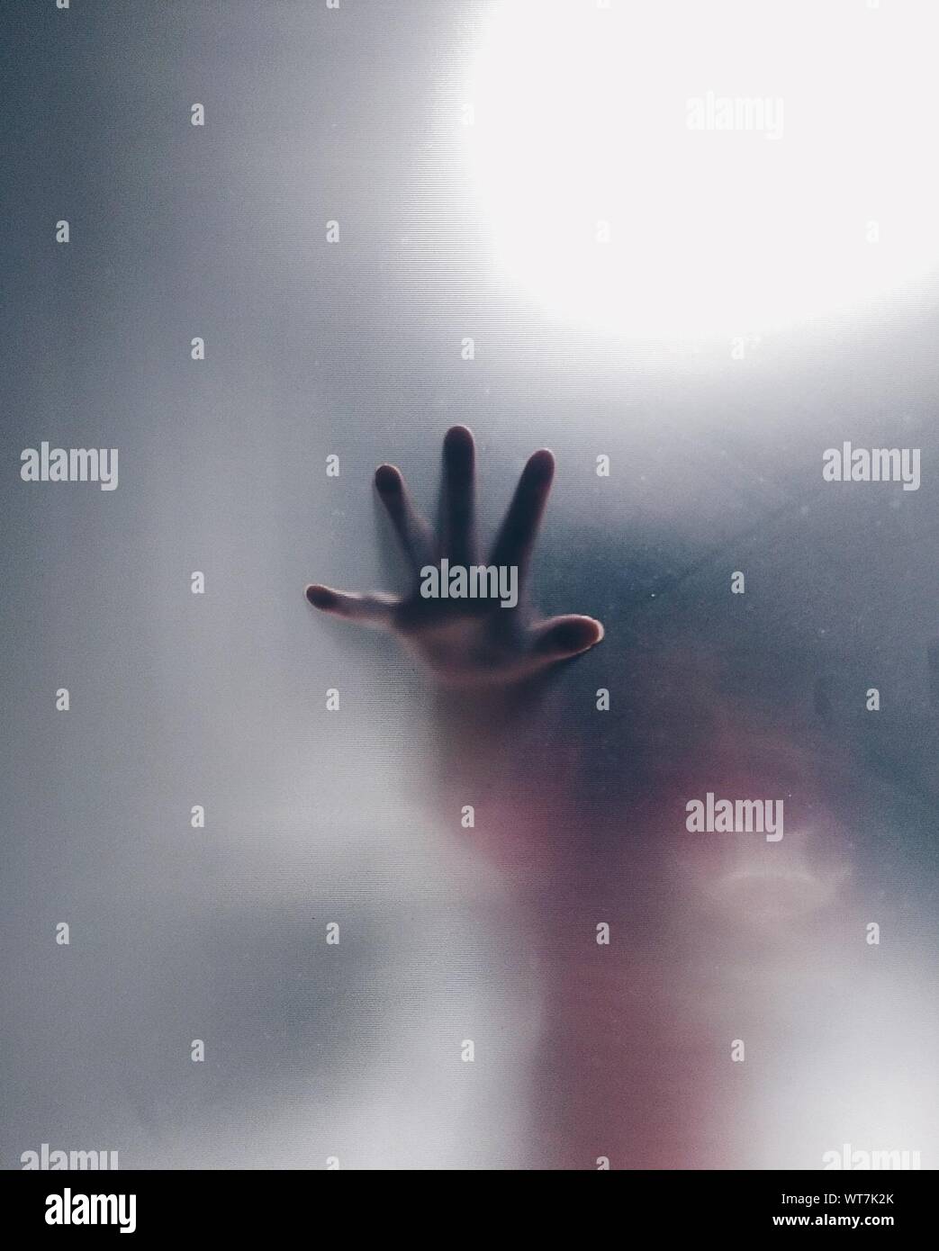 Condensation window person hi-res stock photography and images - Alamy