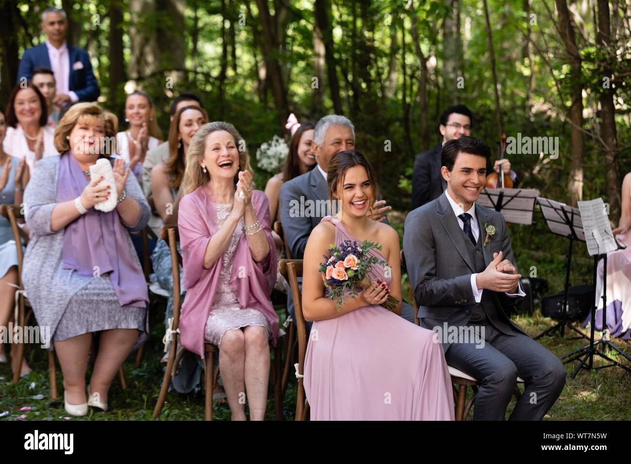 GOOD WITCH, (front row, from l): Bailee Madison, Rhys Matthew Bond ...