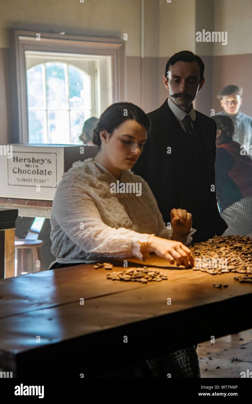 THE FOOD THAT BUILT AMERICA, Anthony Misiano (as Milton S. Hershey ...