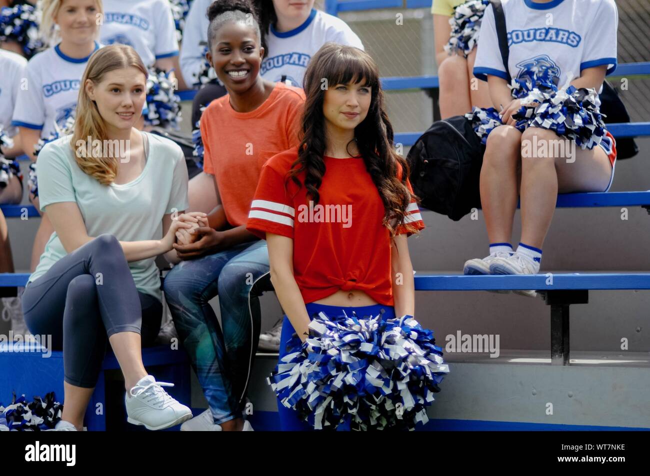 IDENTITY THEFT OF A CHEERLEADER, from left: Karis Cameron, Naika ...