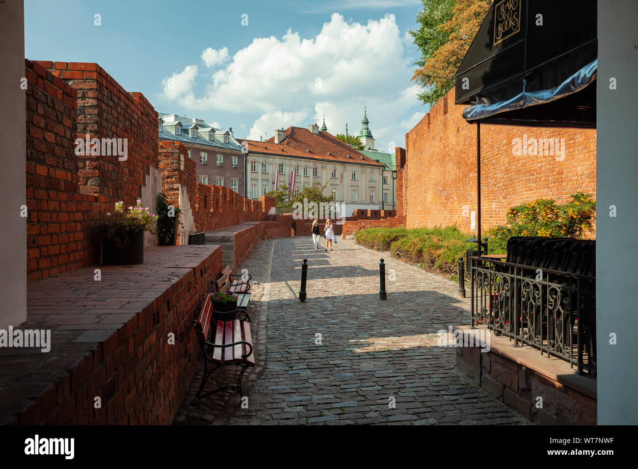 Summer afternoon in Warsaw, Poland Stock Photo - Alamy