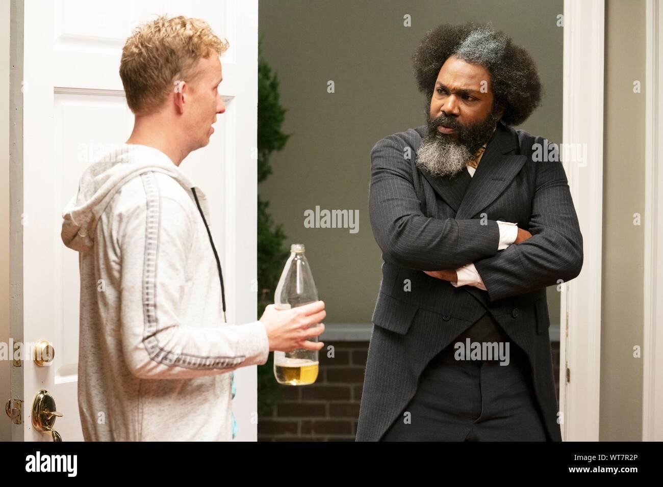 SHERMAN'S SHOWCASE, from left: A.D. Miles, Dave Carter in 'July 8, 1995 ...