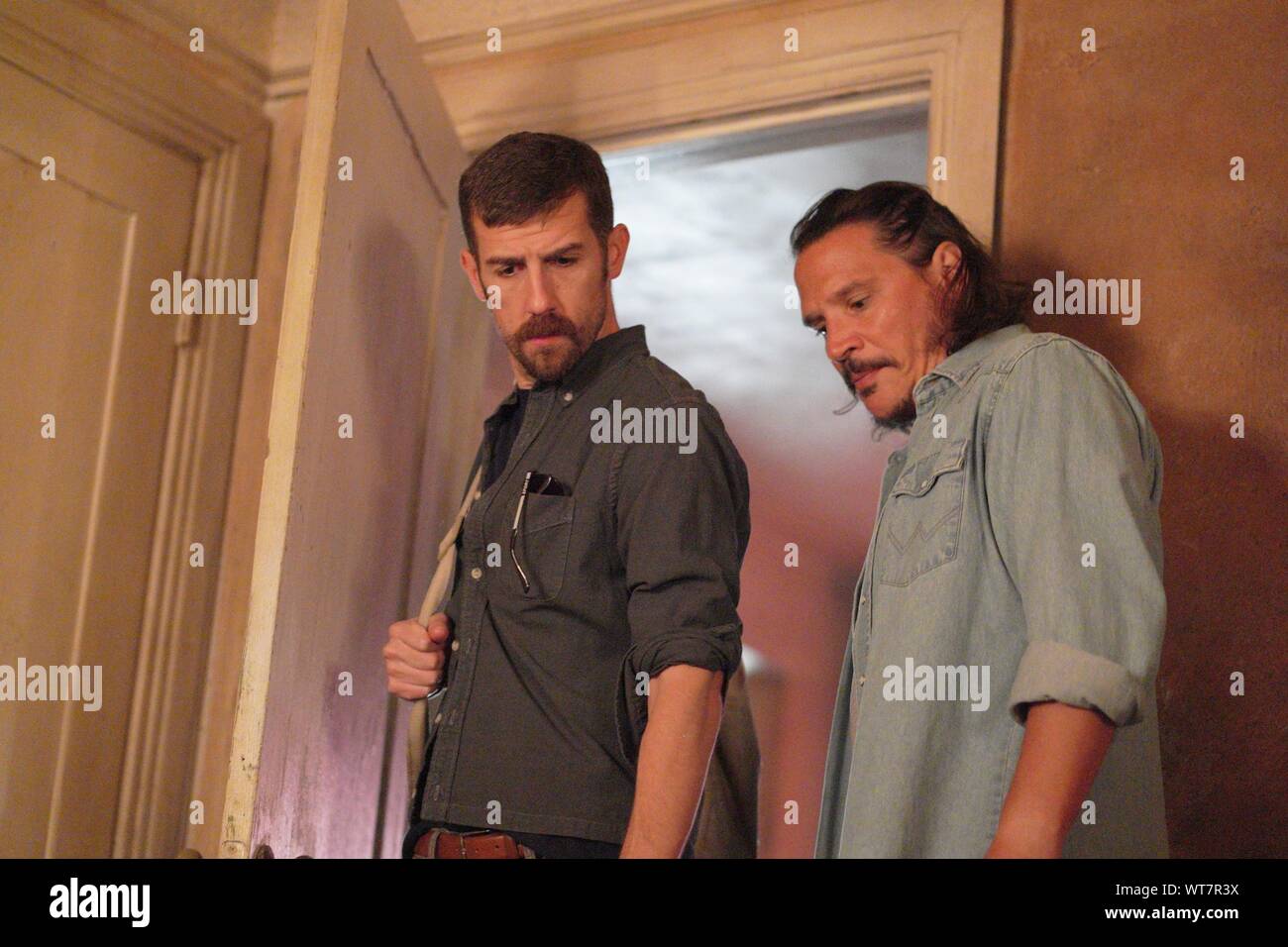 SNOWFALL, from left: Carter Hudson, Sergio Peris-Mencheta, 'Blackout ...