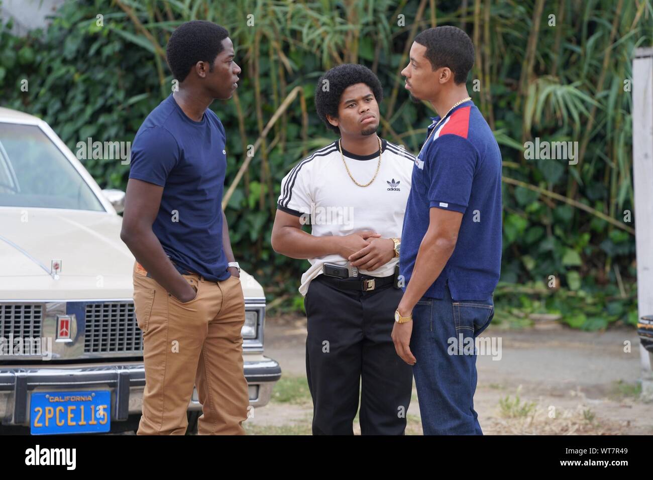 SNOWFALL, from left: Damson Idris, Isaiah John, Melvin Gregg, 'Blackout ...