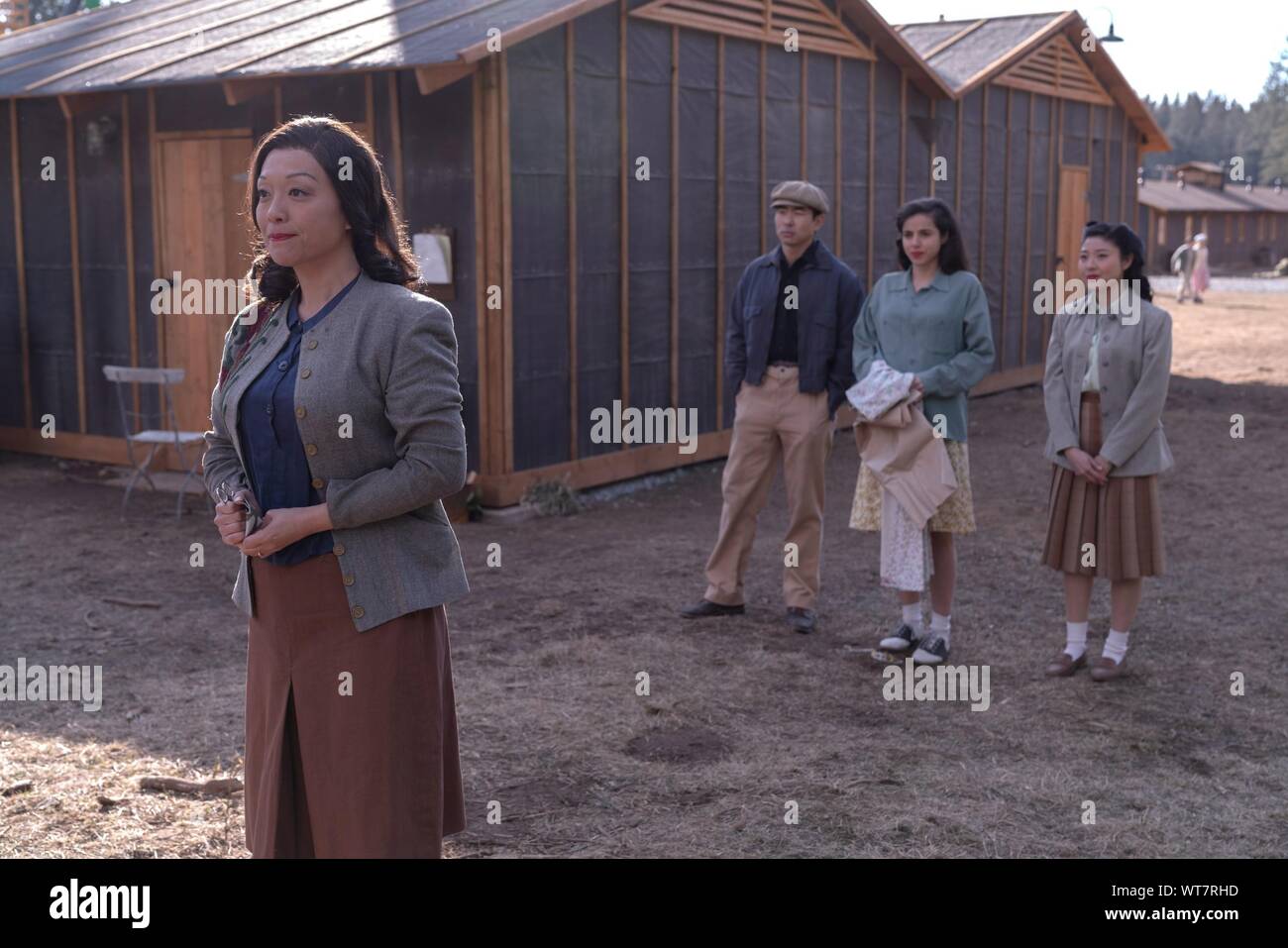 THE TERROR, from left: Naoko Mori, Lee Shorten, Cristina Rodlo, Miki ...