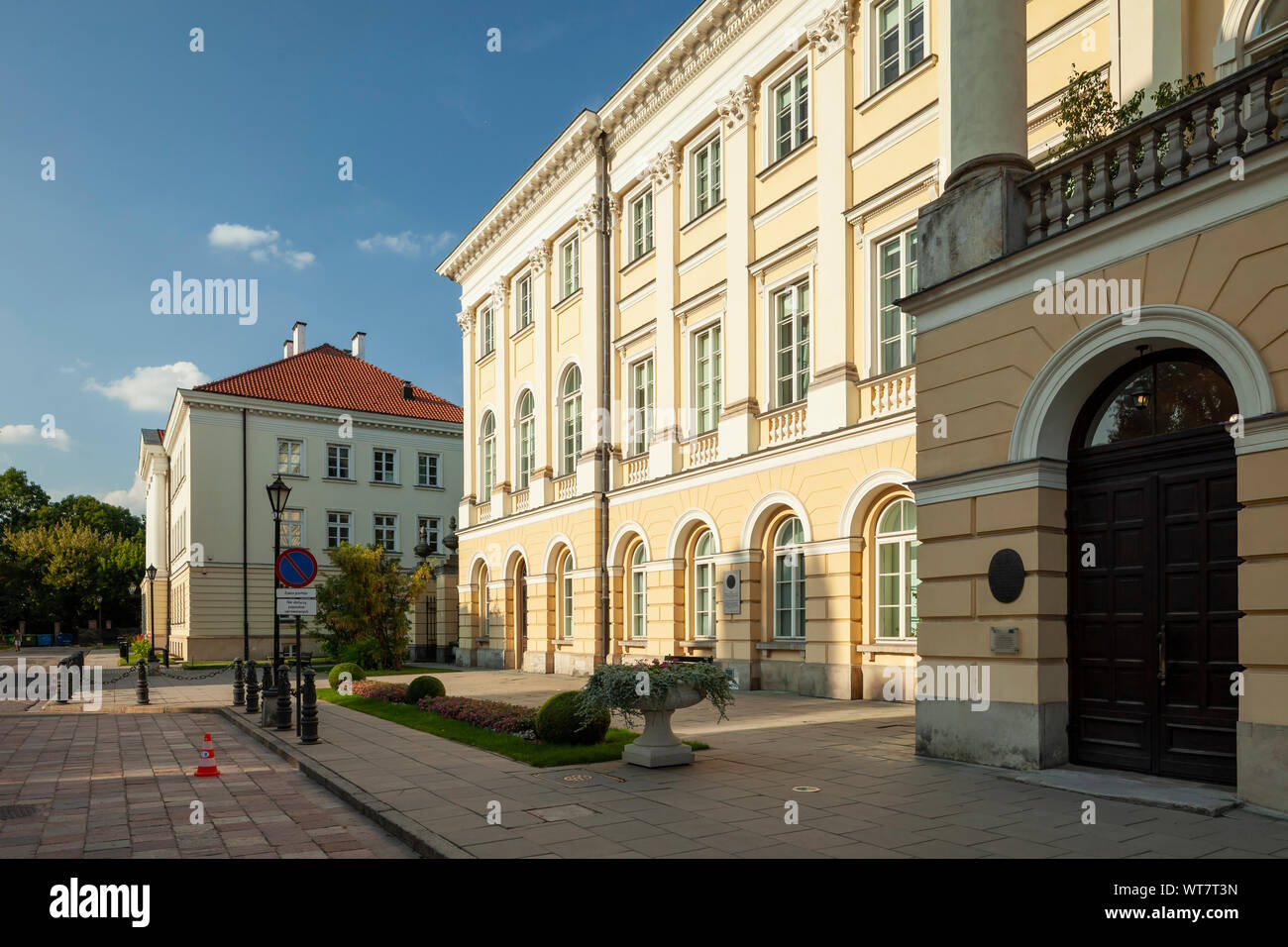 University of Warsaw buildings in Warsaw, Poland Stock Photo - Alamy