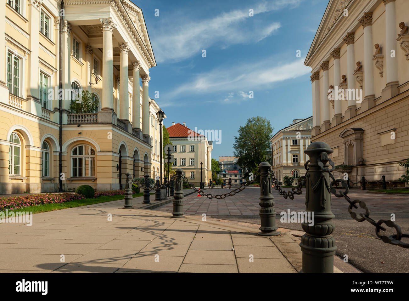 University of Warsaw building, Poland Stock Photo - Alamy