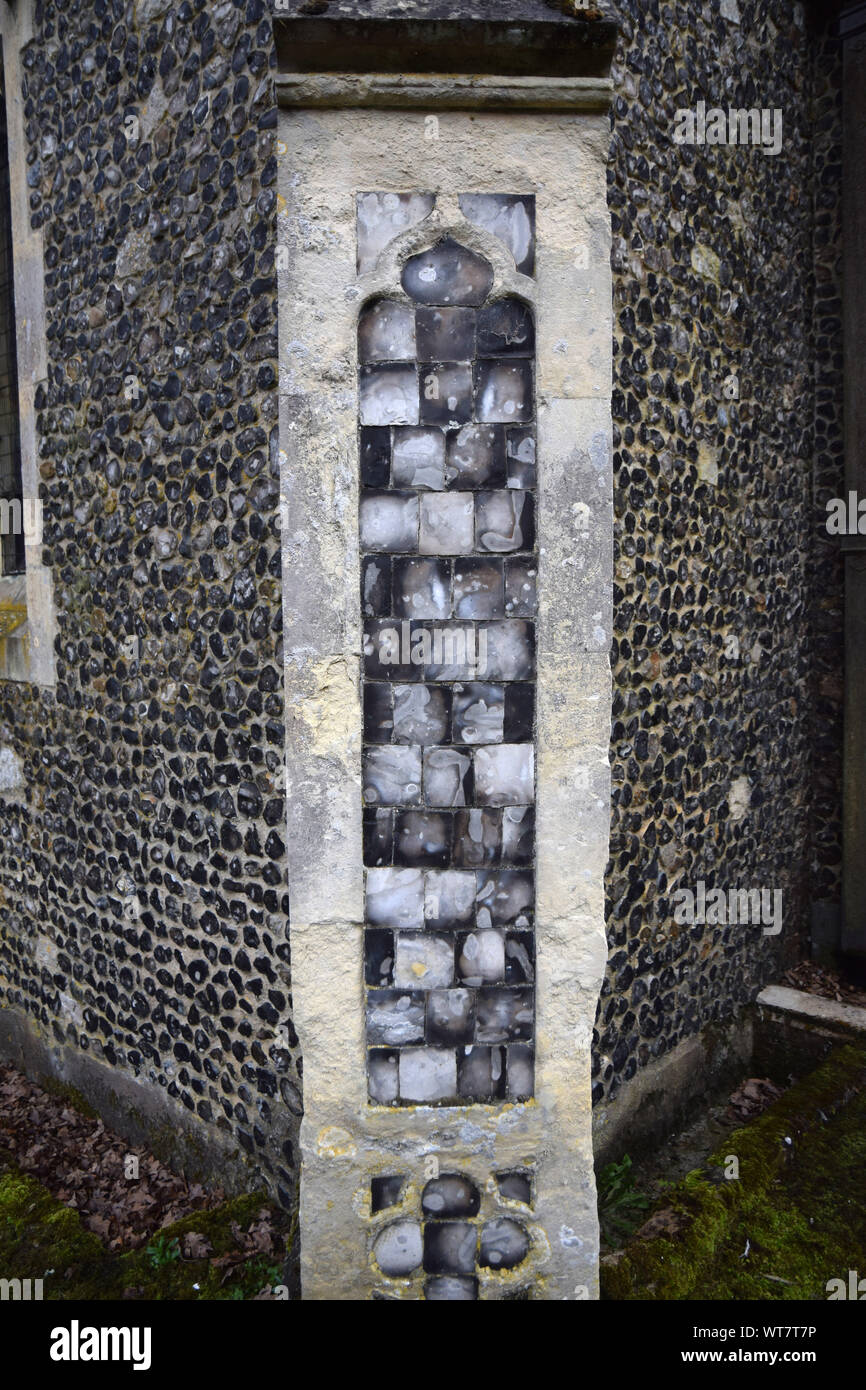 exterior of st mary's church, brome, suffolk, england Stock Photo - Alamy