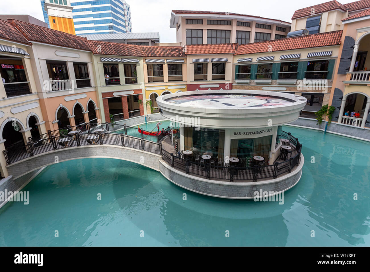 Venice Grand Canal, Bonifacio Global City, Taguig, Manila, Philippines. 22nd August 2019 Stock ...