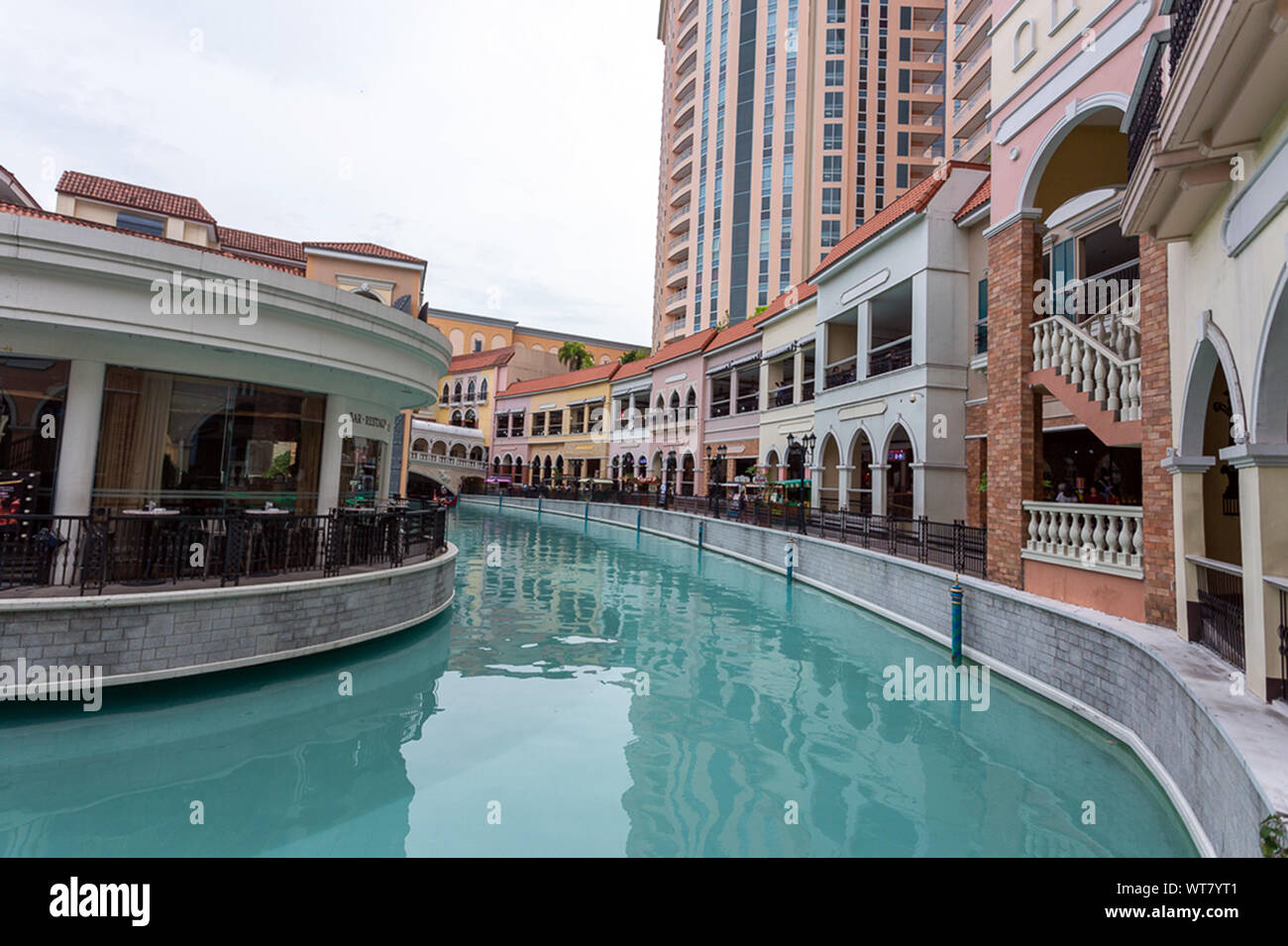 Venice Grand Canal, Bonifacio Global City, Taguig, Manila, Philippines. 22nd August 2019 Stock ...