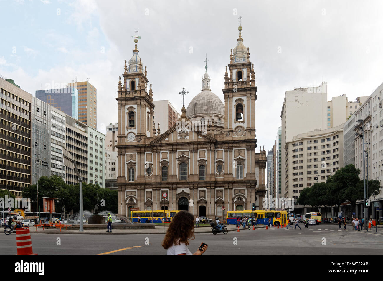 Historic architeture of Rio de Janeiro Stock Photo - Alamy