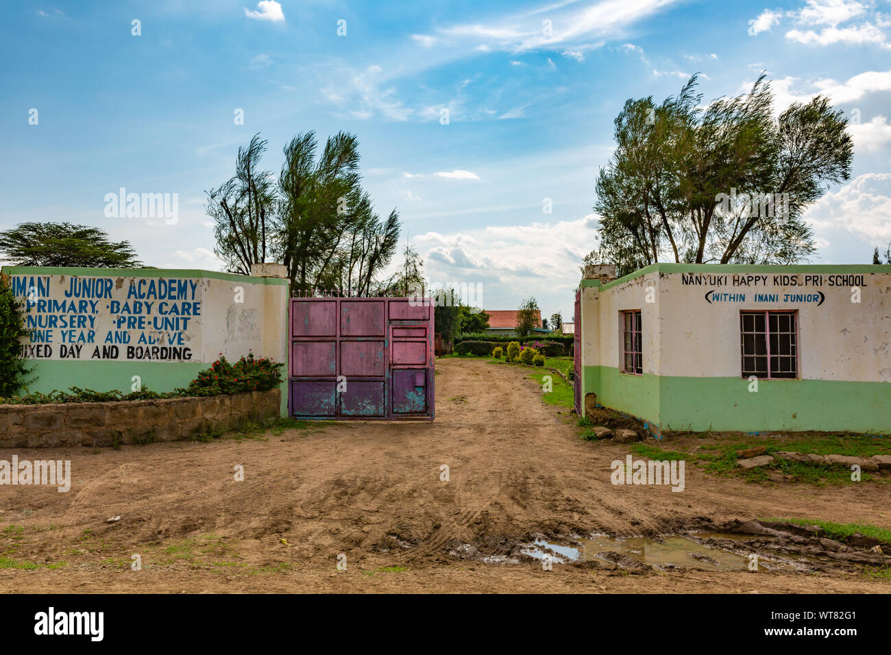 Imani school gates hi-res stock photography and images - Alamy