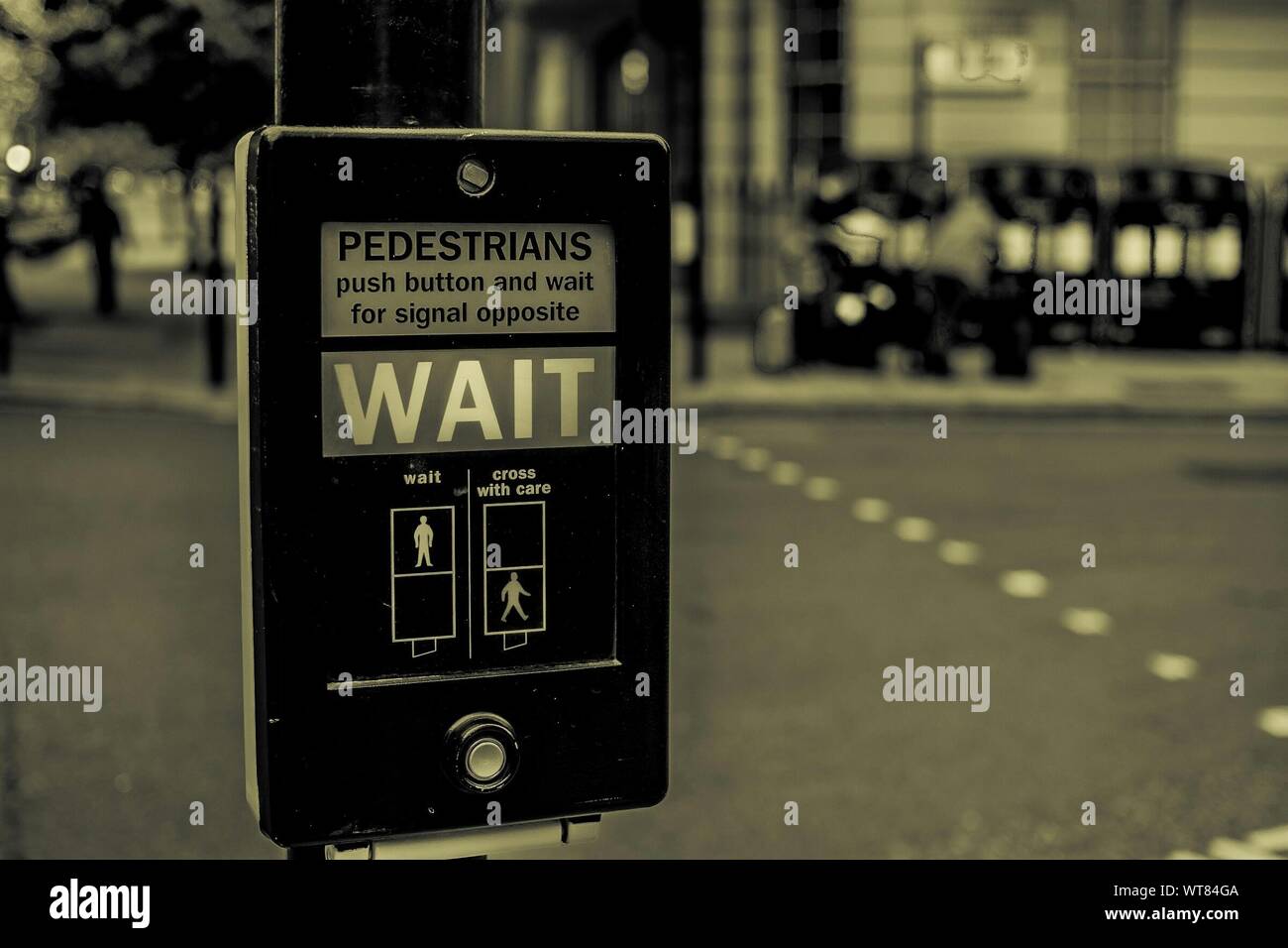 Pedestrian crossing box hi-res stock photography and images - Alamy