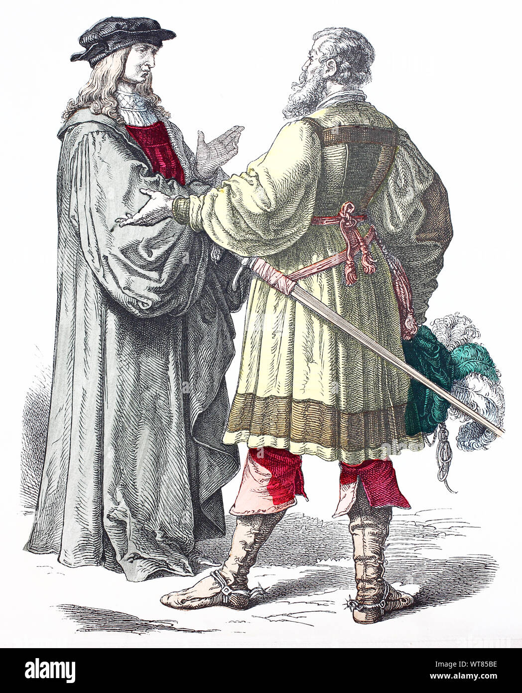 National costume, clothes, history of the costumes, German City Council ...