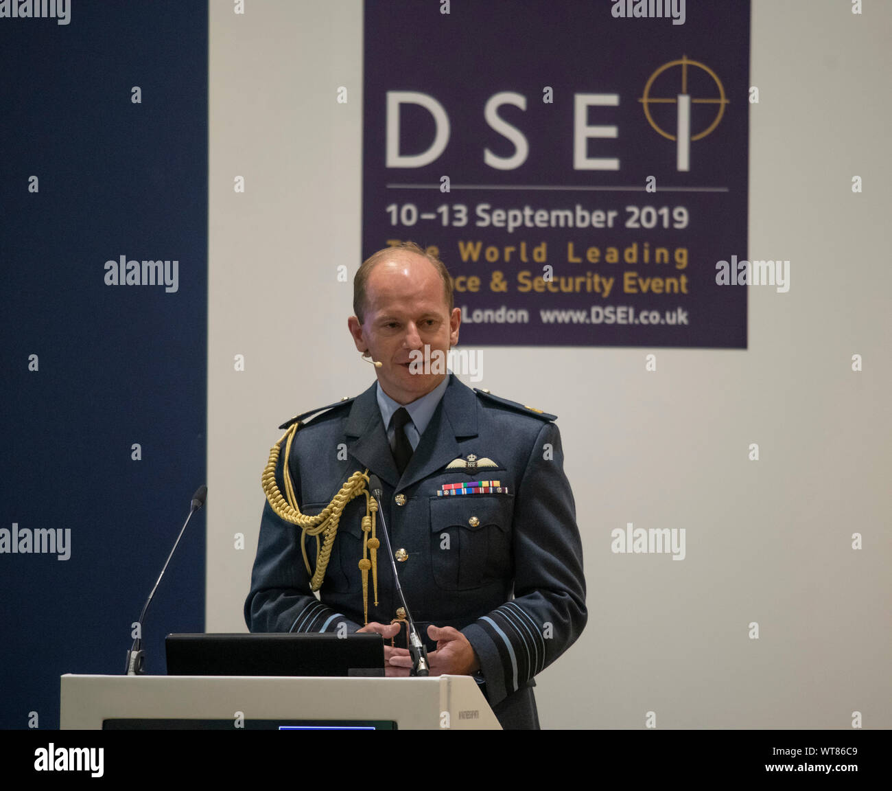 ExCel, London, UK. 11th September 2019. Defence & Security Equipment ...