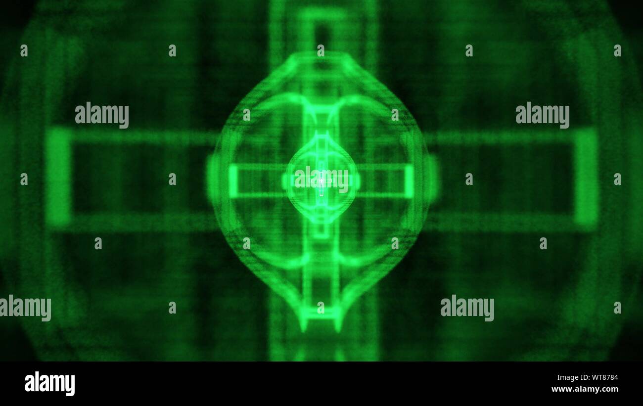 holy green vintage and futuristic christian cross 3d rendering ...