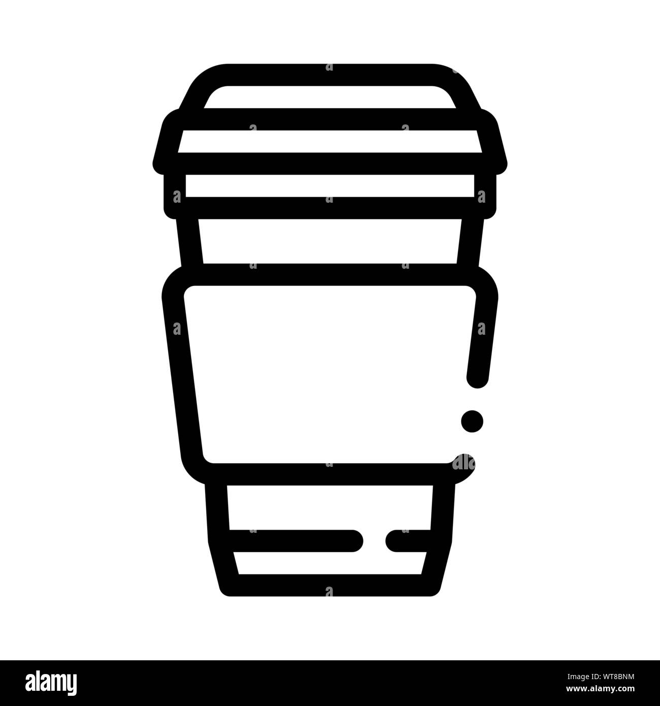Coffee Tea Drink Cup Package Packaging Vector Icon Stock Vector Image ...