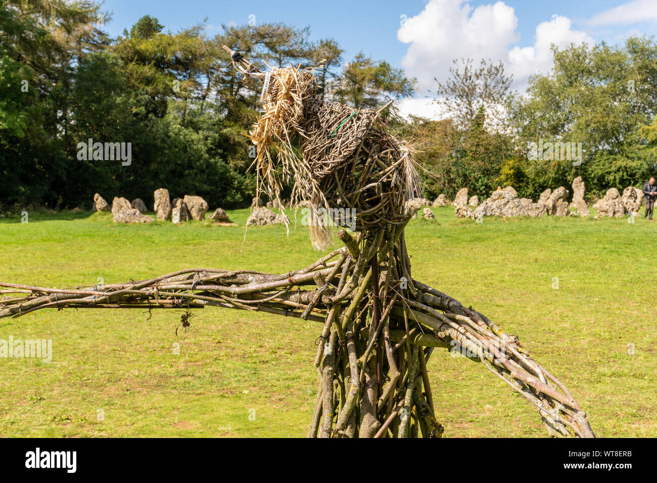Willow man, sculpture hi-res stock photography and images - Alamy
