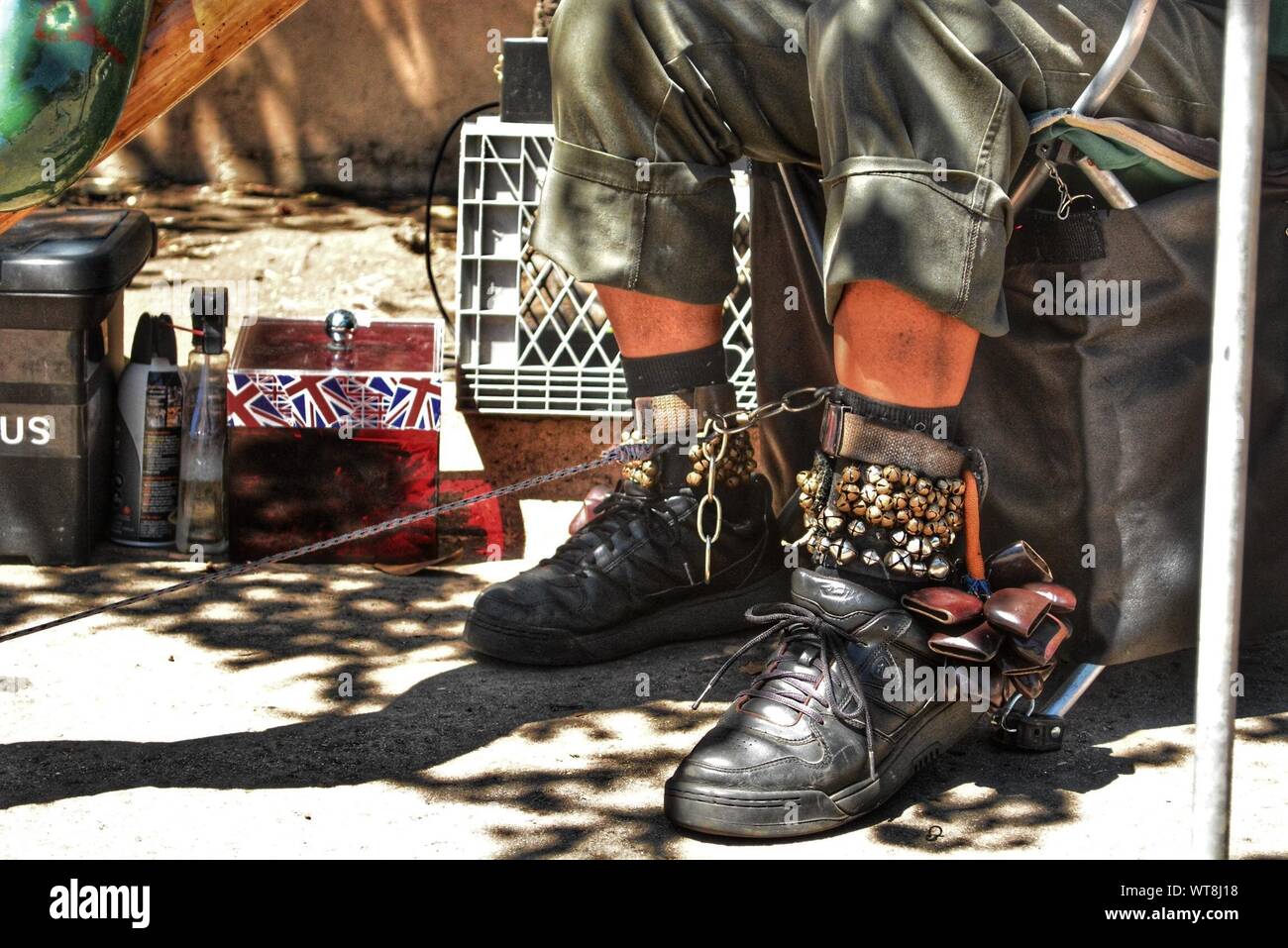 With bells on his legs hi-res stock photography and images - Alamy