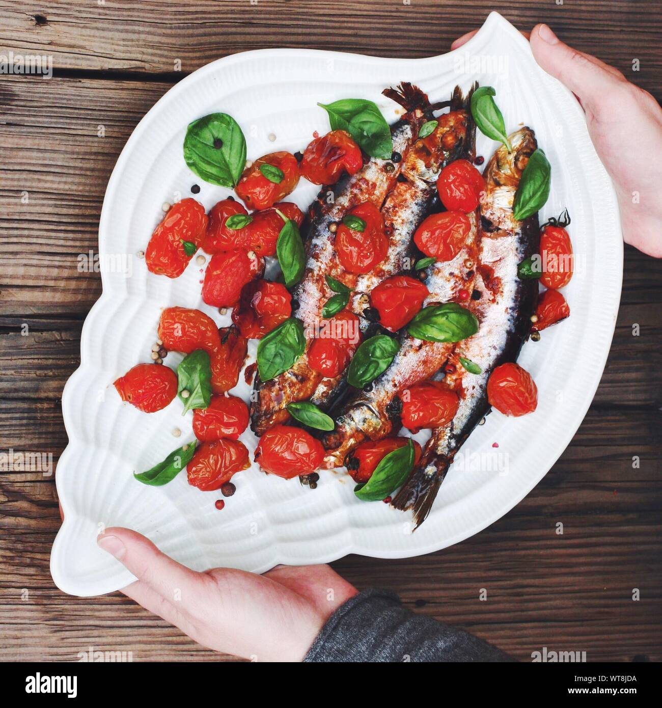 Plate of sardines hi-res stock photography and images - Alamy