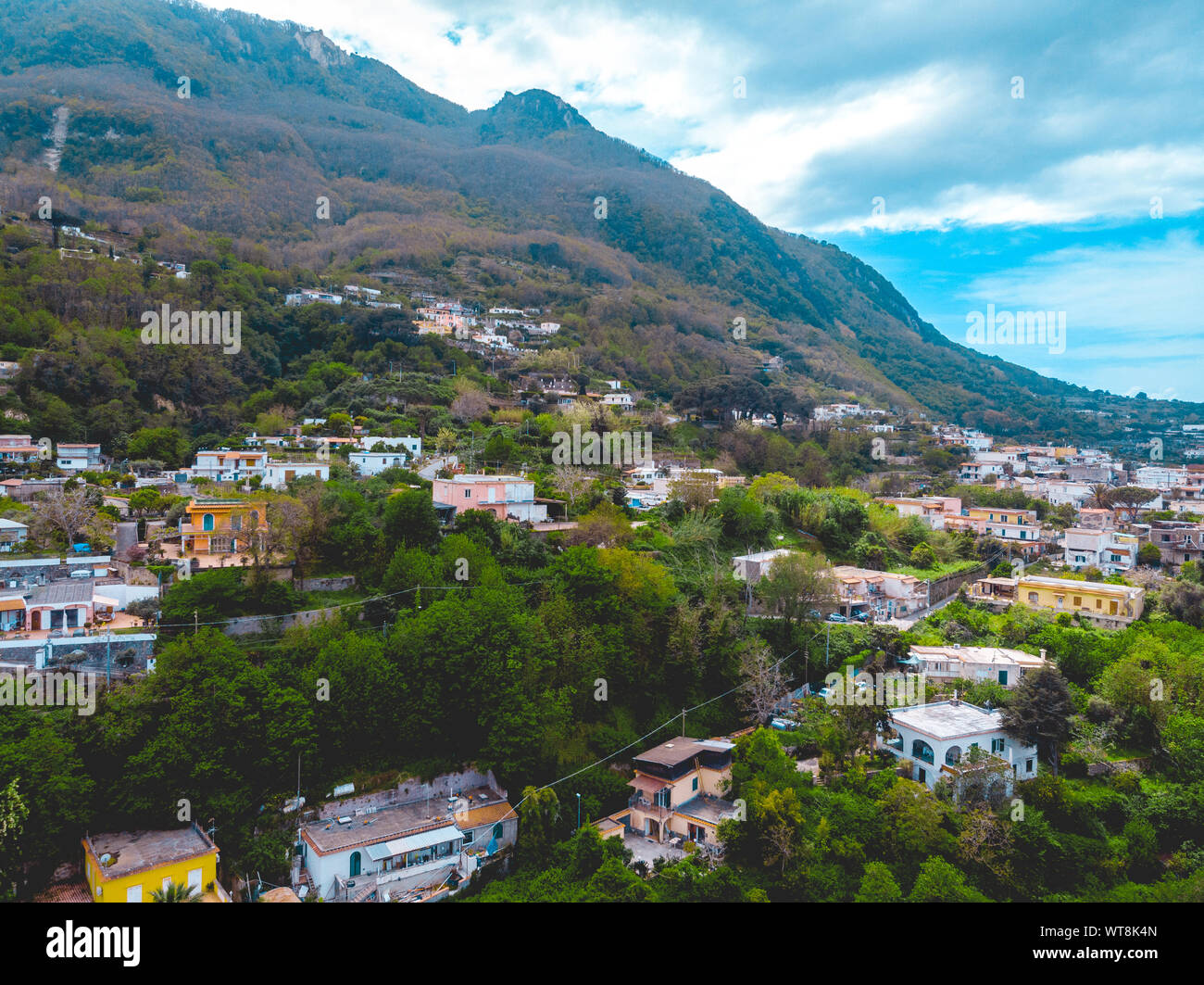 Drone view of ischia hi-res stock photography and images - Alamy
