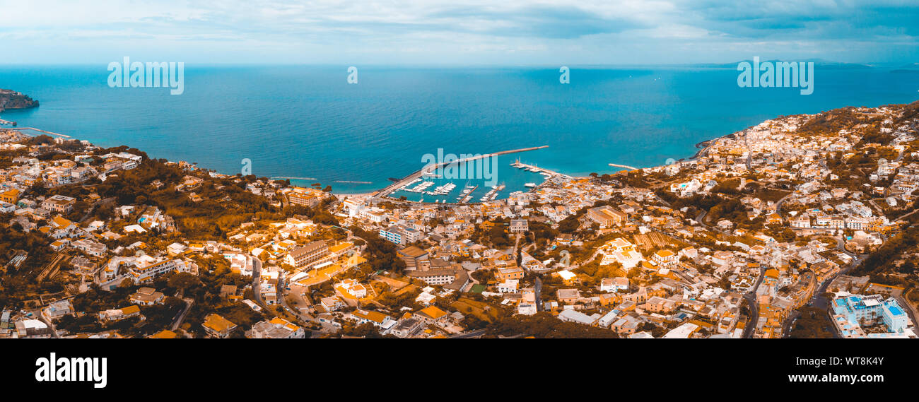 Drone view of ischia hi-res stock photography and images - Alamy