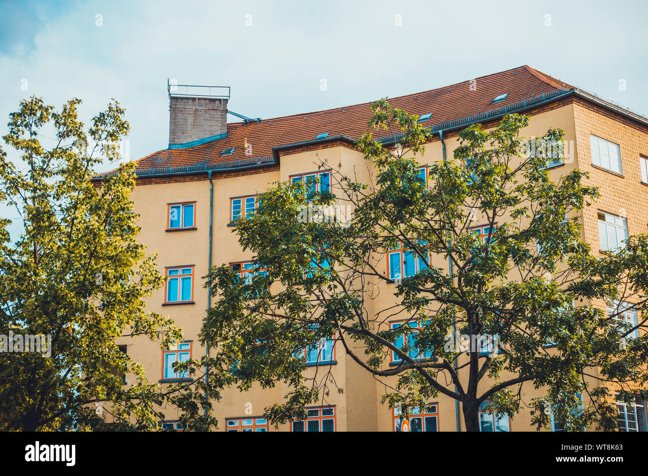 Typical apartment building in central Berlin Stock Photo - Alamy