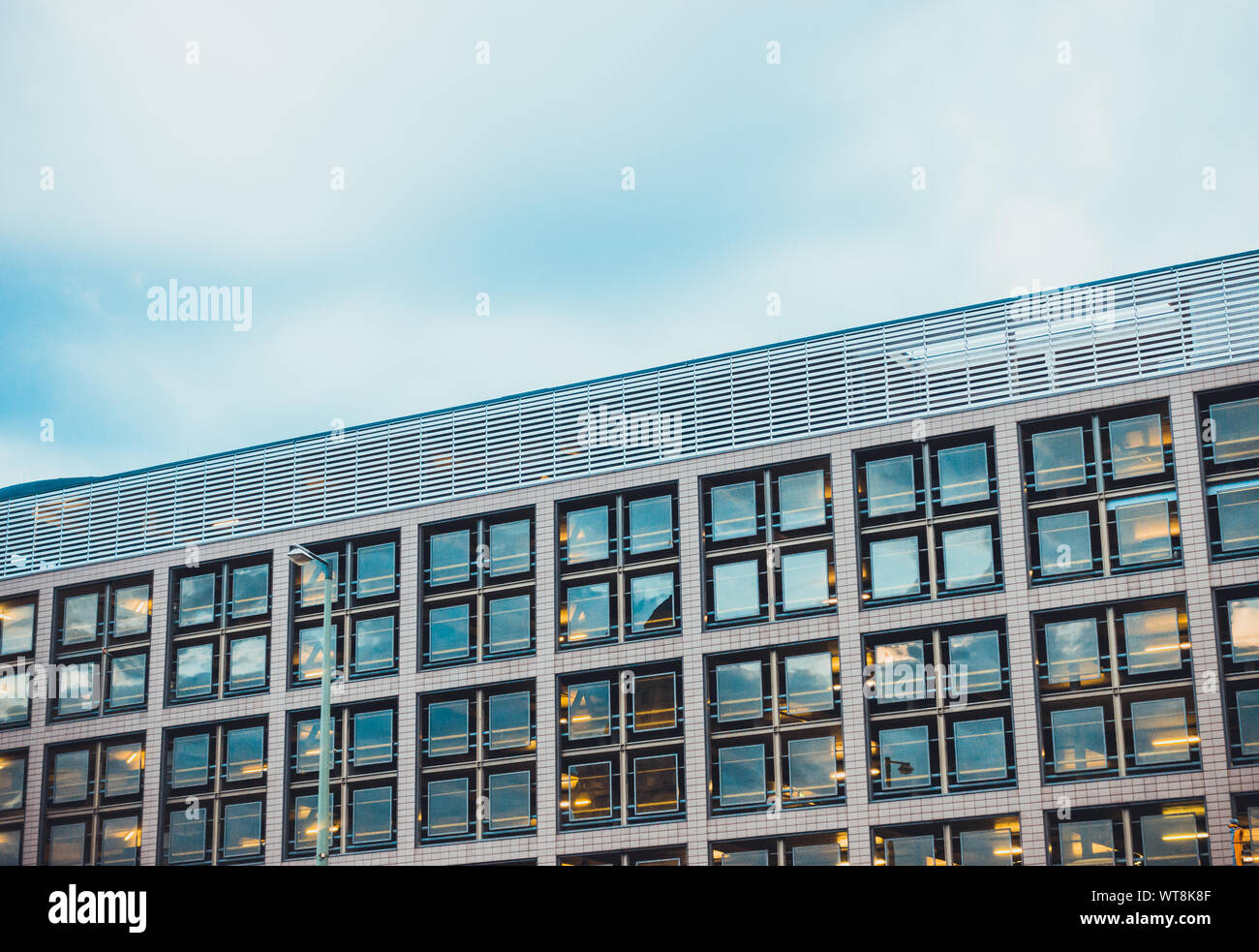 office building facade from the exterior view Stock Photo - Alamy