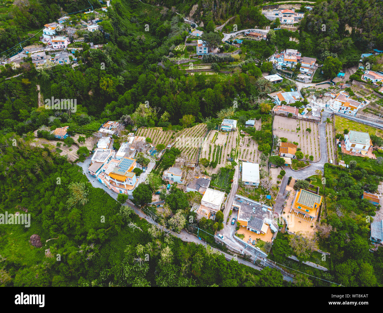 Ischia drone view hi-res stock photography and images - Alamy