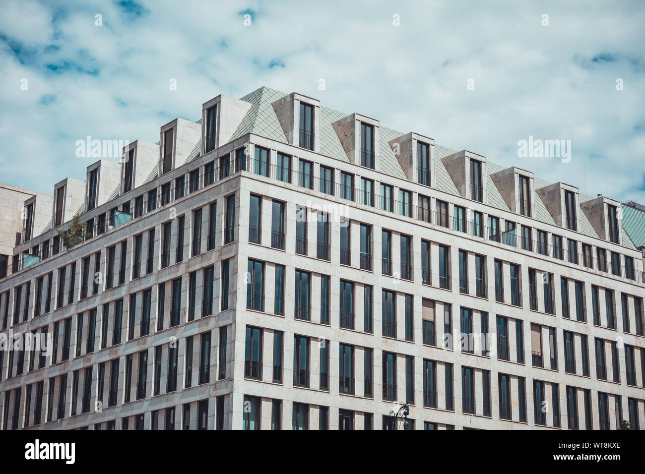 modern facade of office or finance building Stock Photo - Alamy