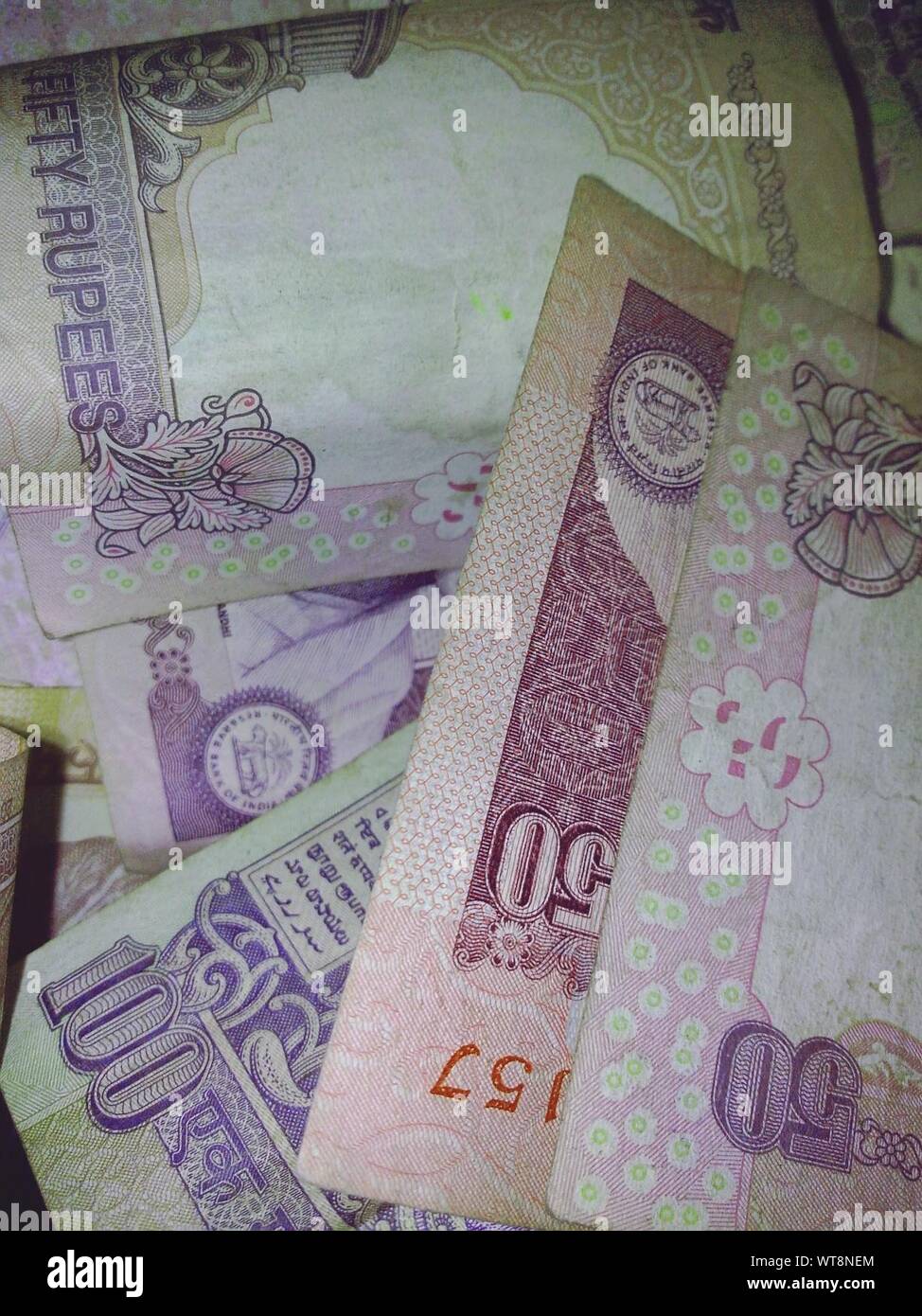 Indian notes hi-res stock photography and images - Alamy