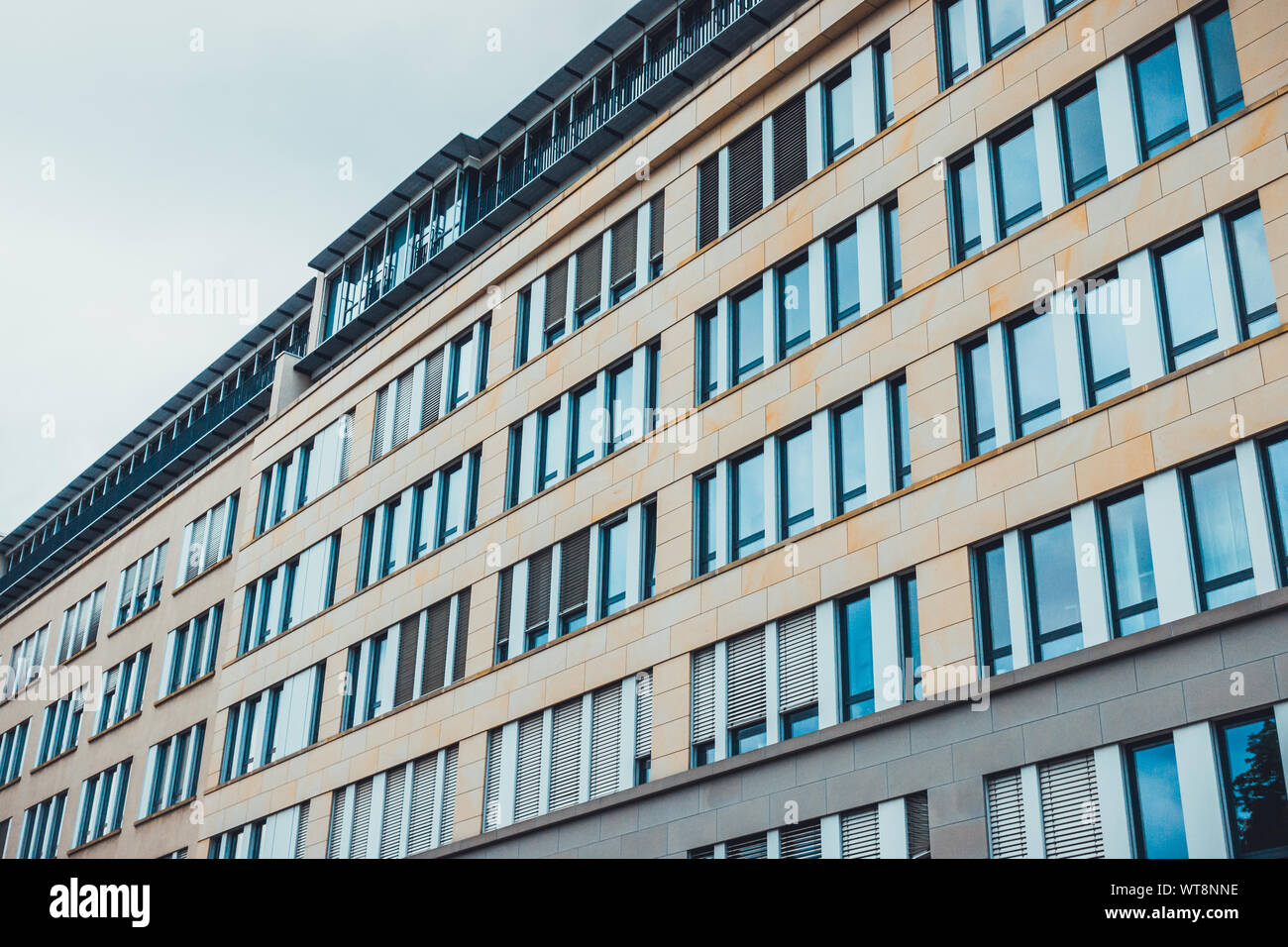 office building facade from the exterior view Stock Photo - Alamy