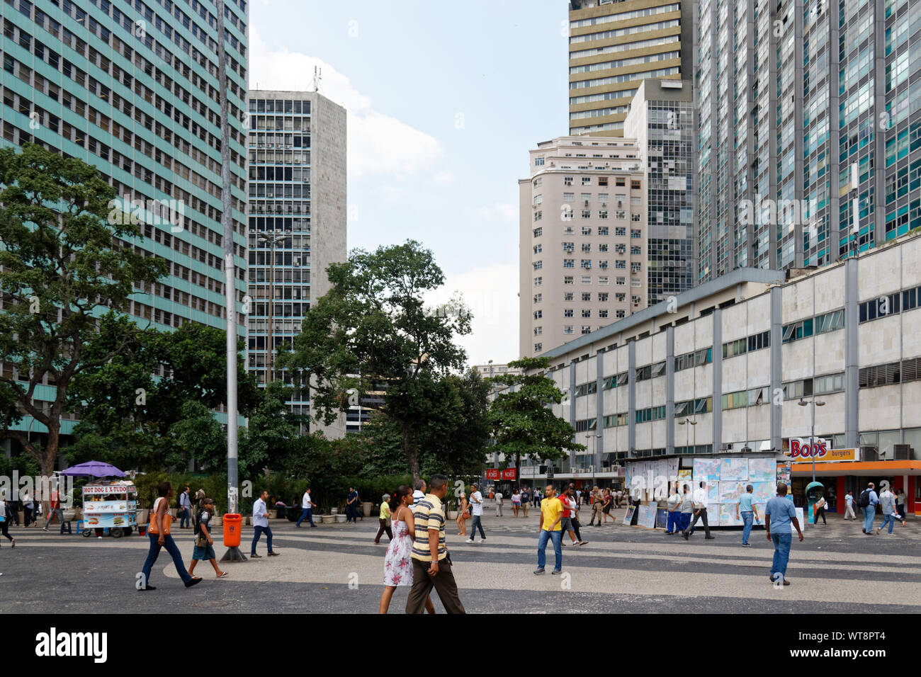 Rio central business district hi-res stock photography and images - Alamy