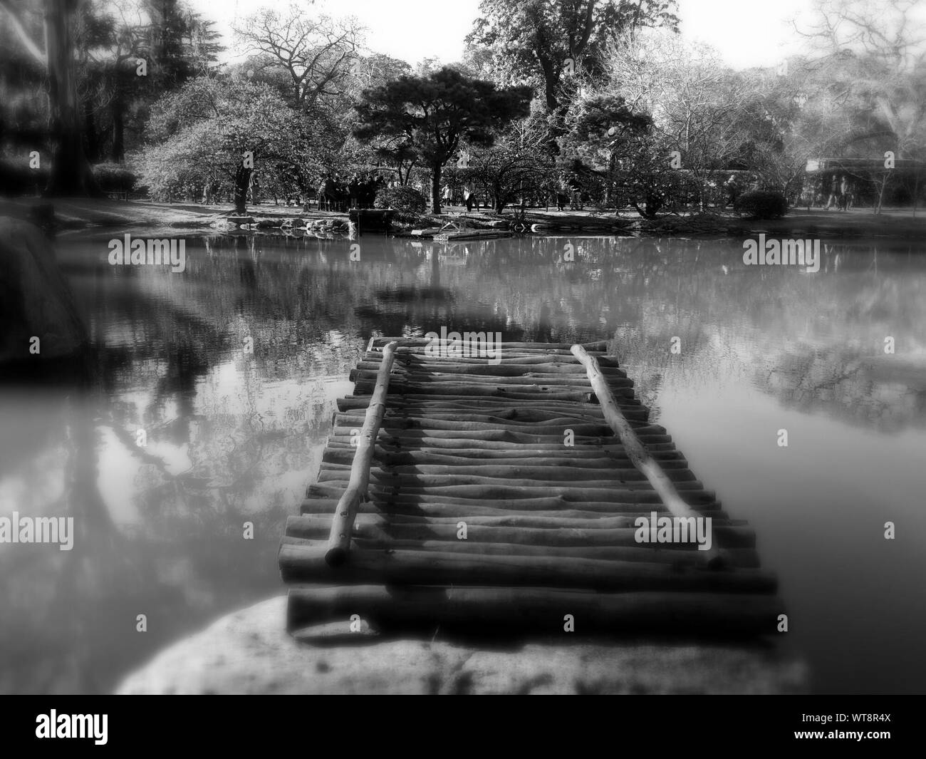 Waterfront jetty Black and White Stock Photos & Images - Alamy