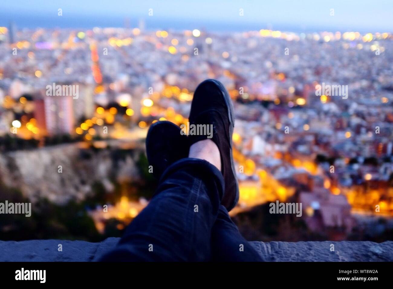 Relaxed legs up hi-res stock photography and images - Alamy