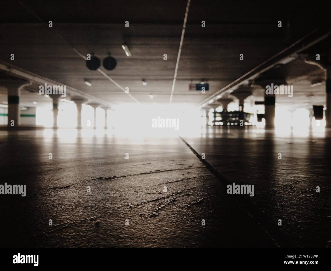 Empty Parking Lots High Resolution Stock Photography and Images - Alamy