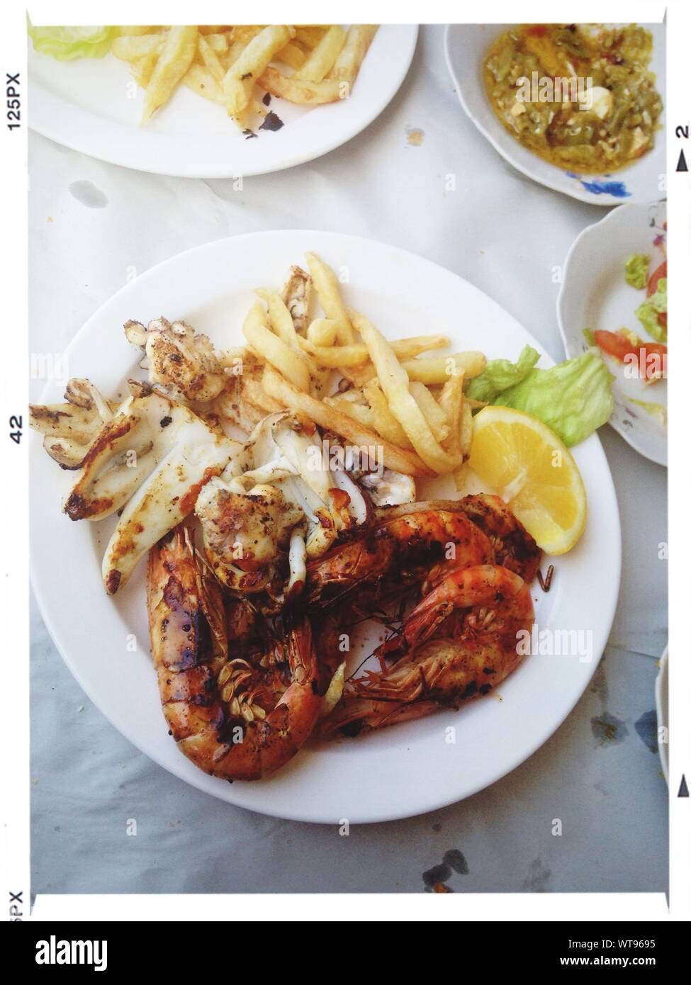 Prawn Fries Cut Out Stock Images & Pictures - Alamy
