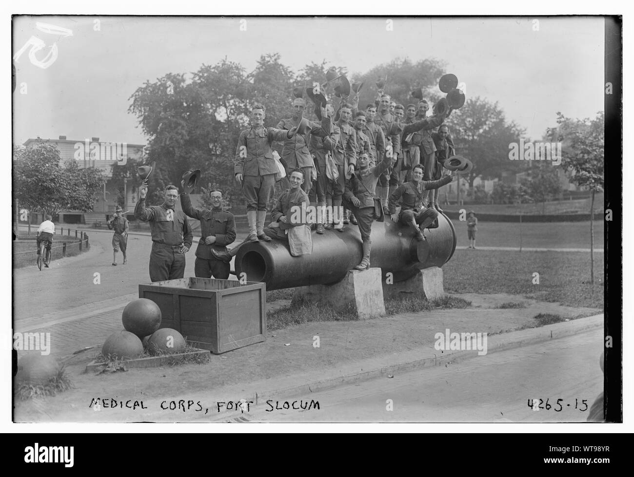 Medical corps, Fort Slocum Stock Photo - Alamy
