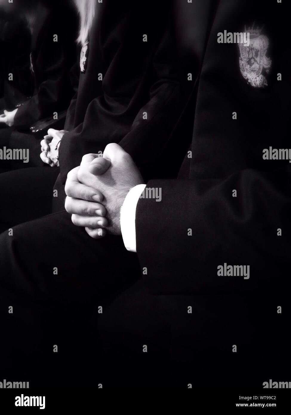 Praying hands church hi-res stock photography and images - Alamy