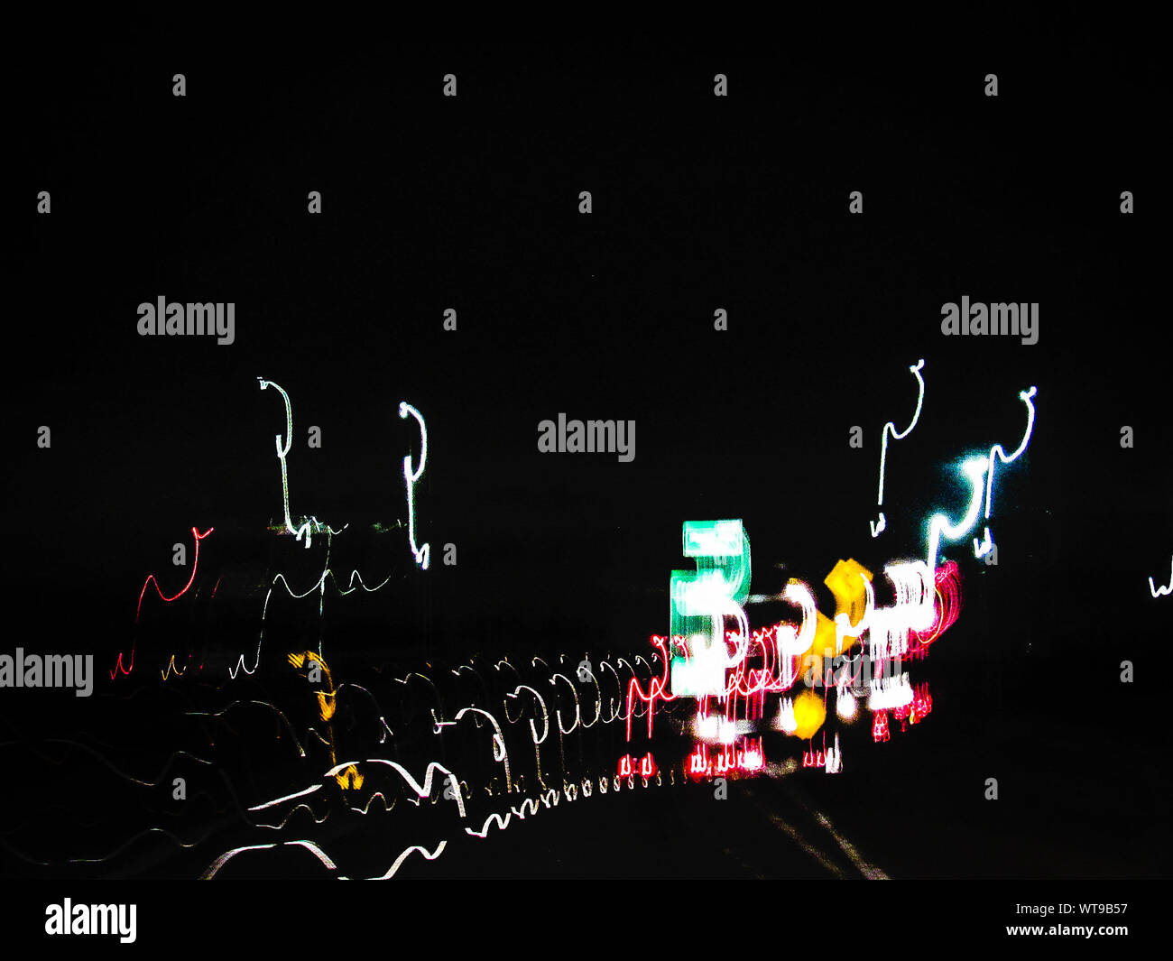 Neon lights night hi-res stock photography and images - Alamy