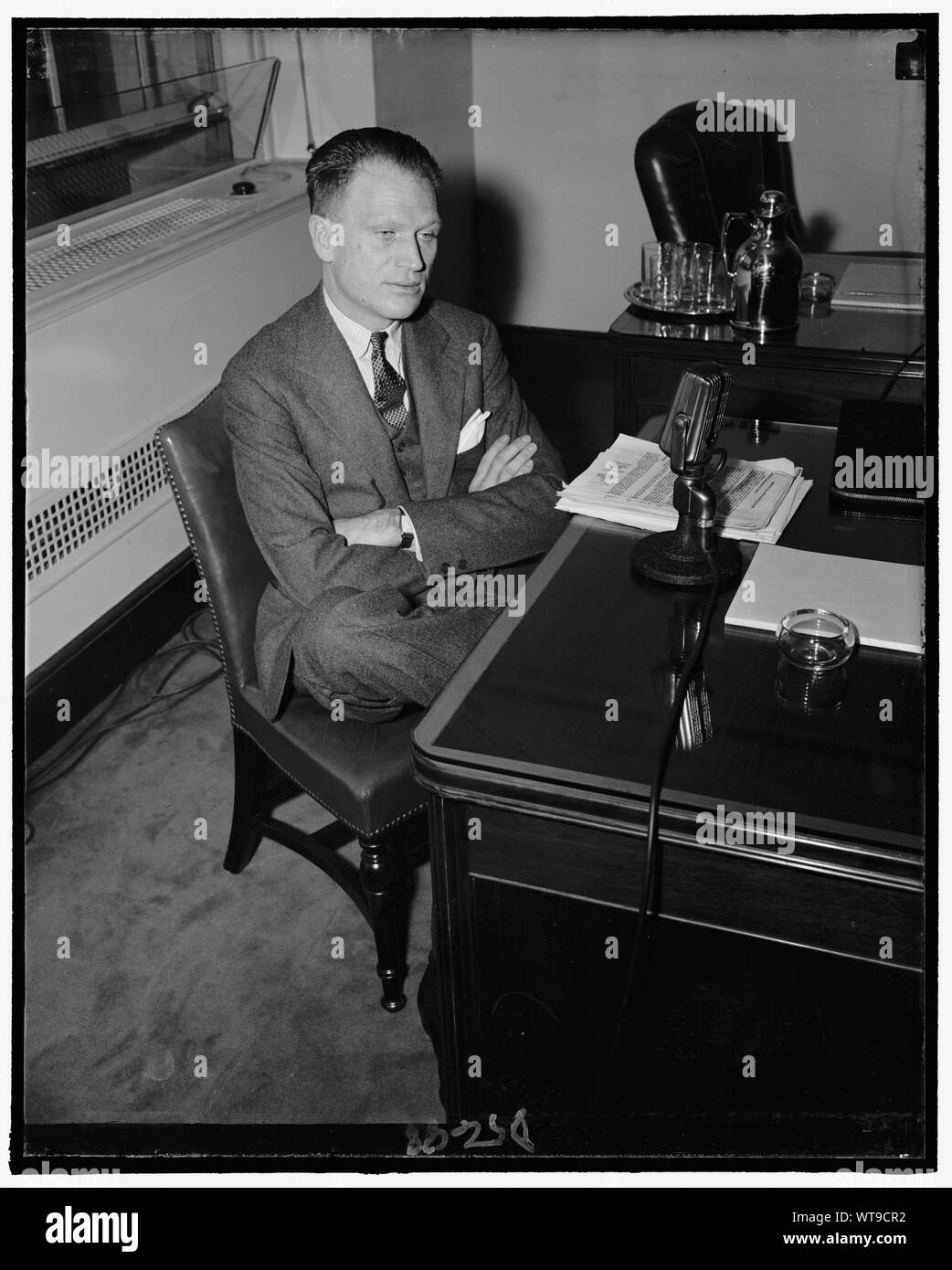 Mefford R. Runyon, Vice-Pres. of CBS, N.Y., in charge of owned and ...