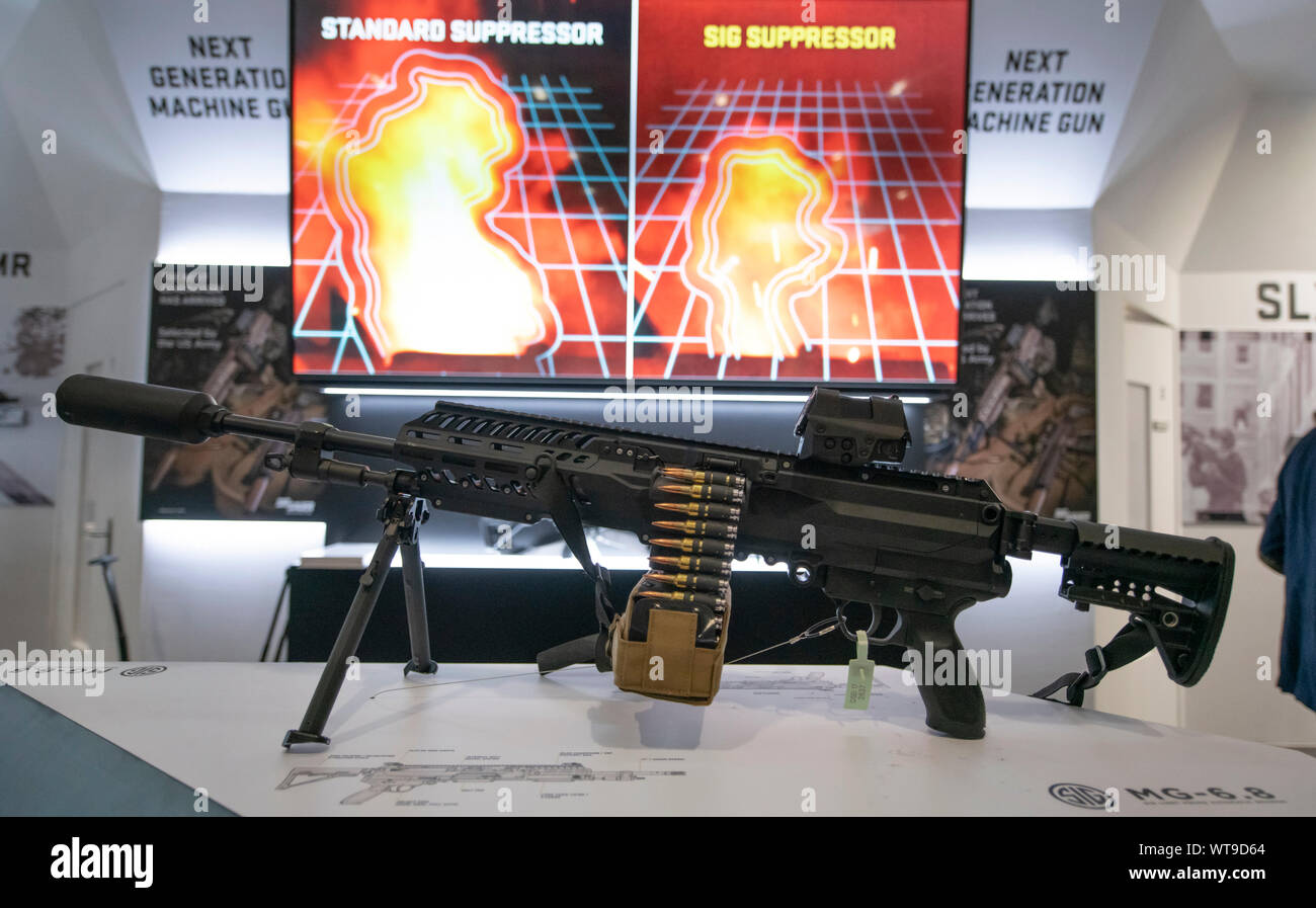 ExCel, London, UK. 11th September 2019. Defence & Security Equipment ...