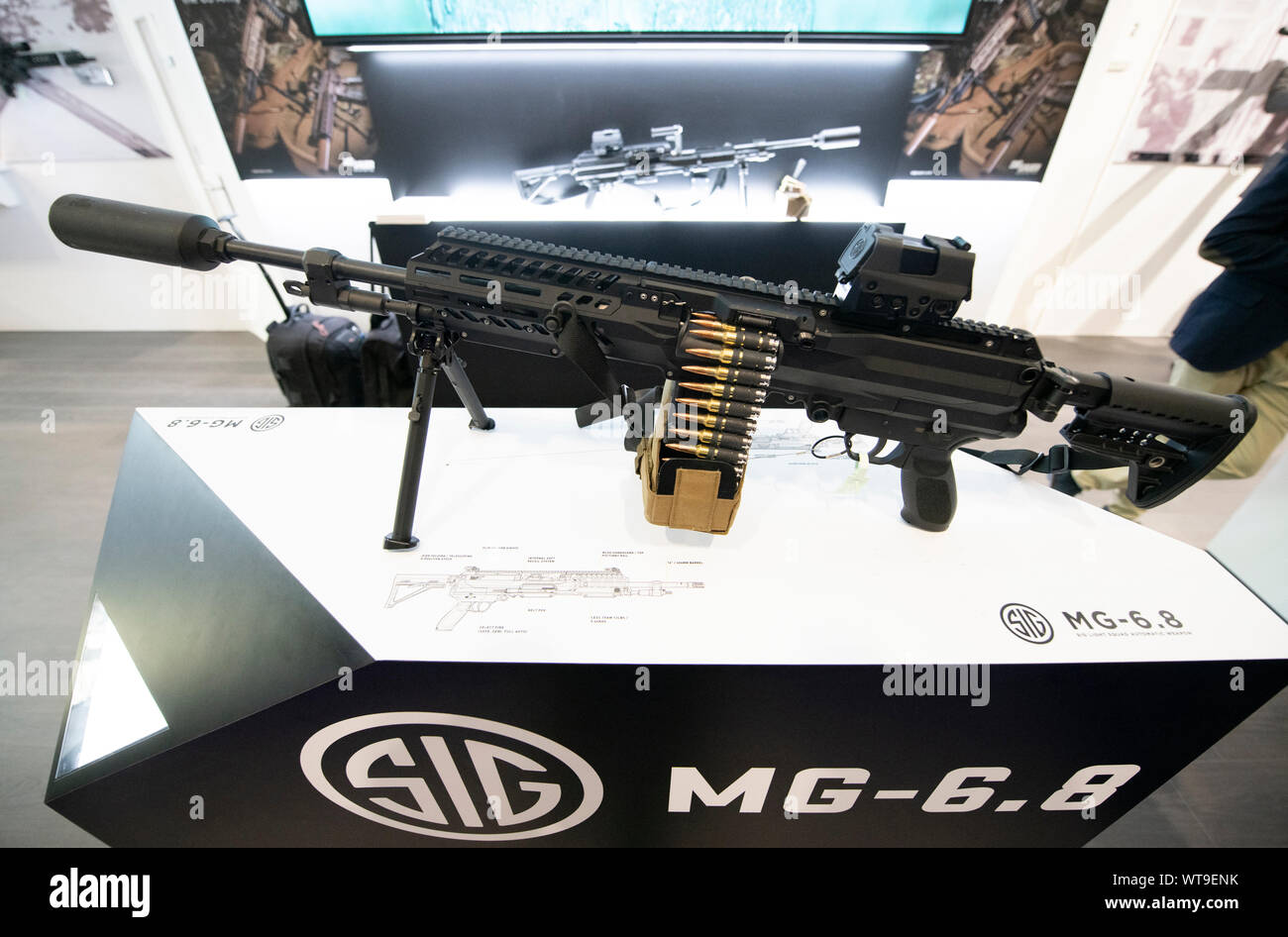 ExCel, London, UK. 11th September 2019. Defence & Security Equipment ...