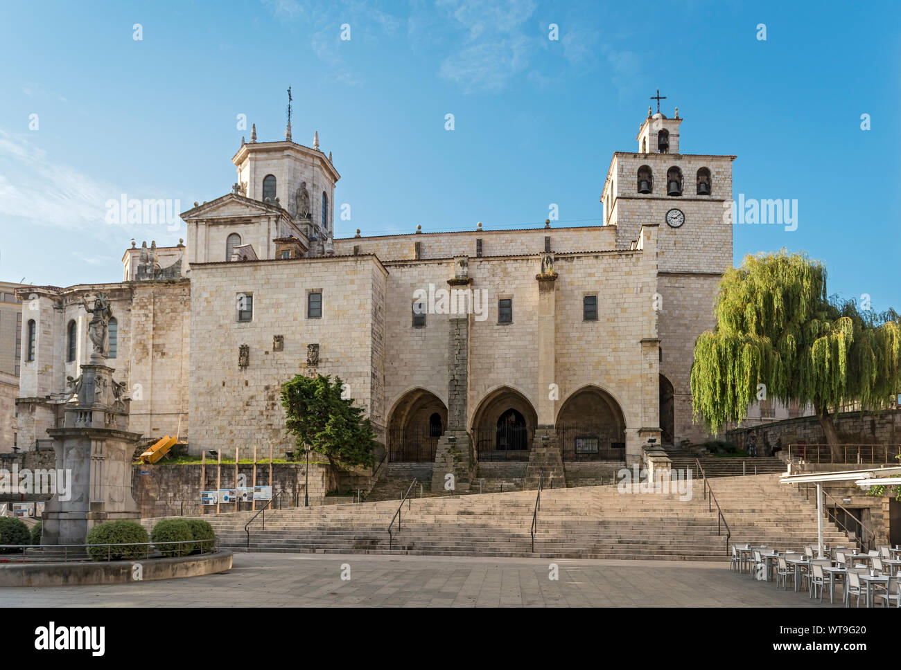 Santander Cathedral, Spain Stock Photo - Alamy