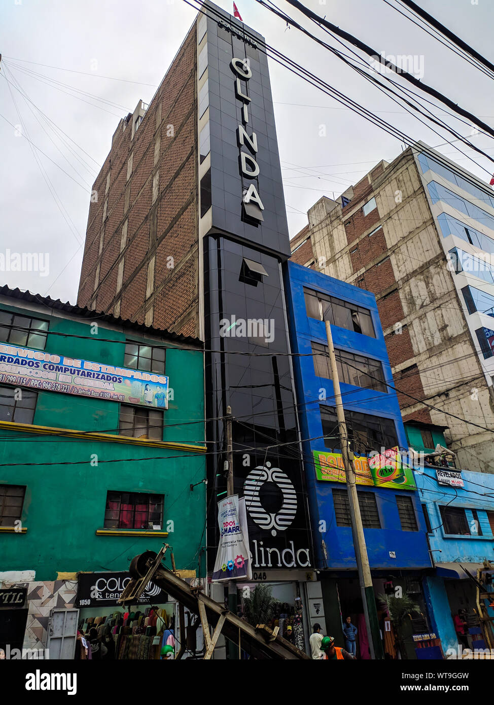 Gamarra at la Victoria the biggest fabric and textile market from South ...