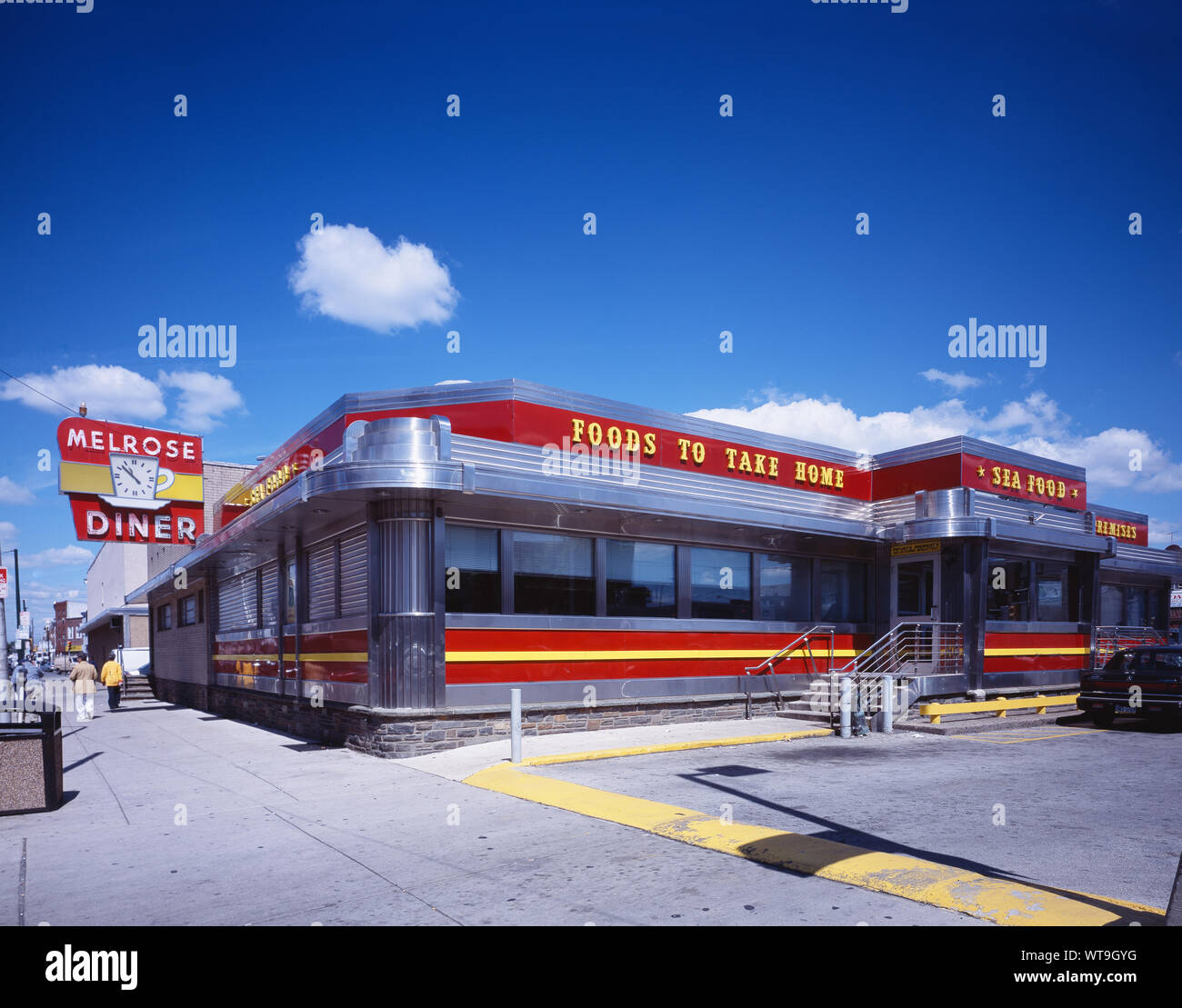 Melrose diner hi-res stock photography and images - Alamy