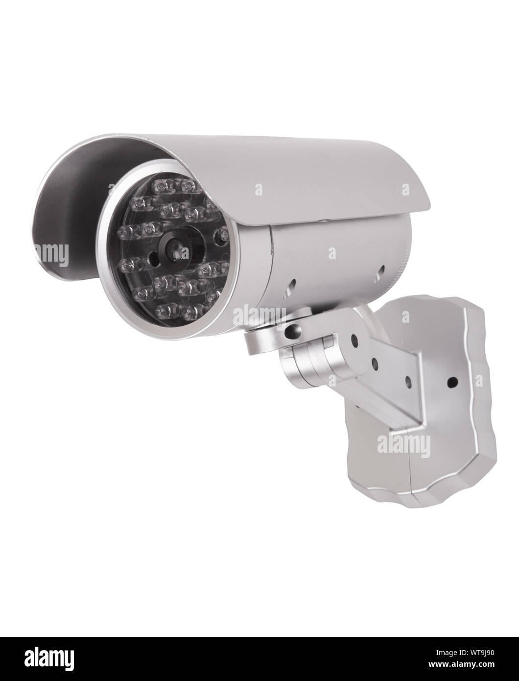surveillance camera isolated on white background Stock Photo - Alamy