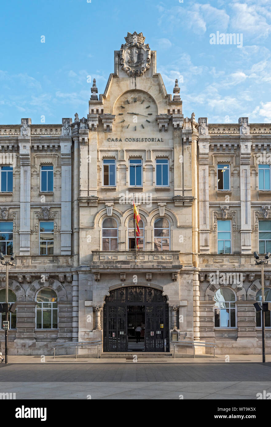 Santander building hi-res stock photography and images - Alamy