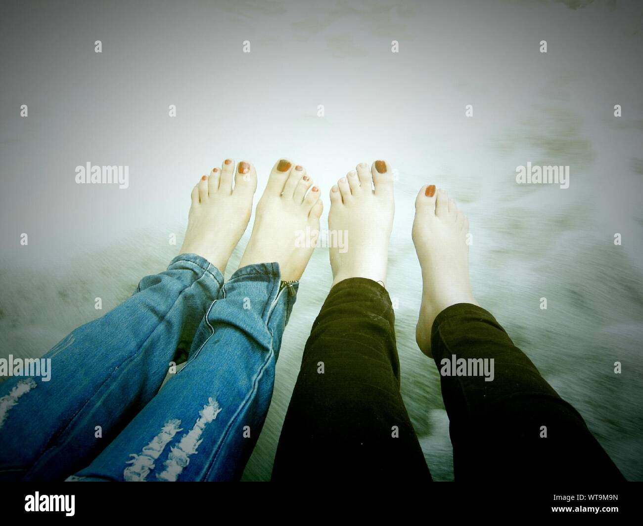 Womens feet hi-res stock photography and images - Alamy