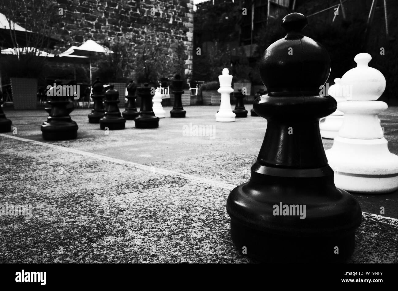 Sidewalk Chess Board High Resolution Stock Photography and Images - Alamy